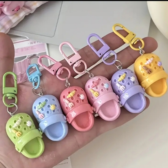 Accessories | New Colorful Croc Mini Shoe Keychains Pick Your Color ...